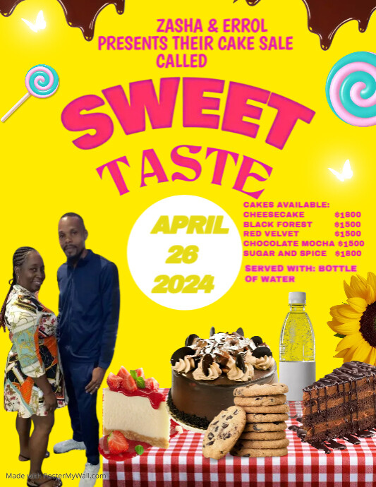 Cake Sale Flyer | PosterMyWall