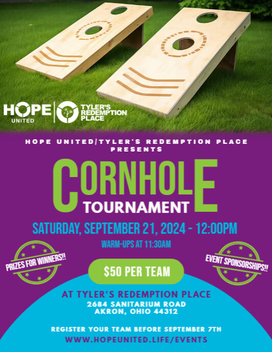 Copy of Cornhole Tournament | PosterMyWall