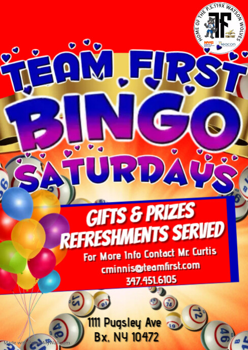 Copy of Sunday Bingo (1) | PosterMyWall