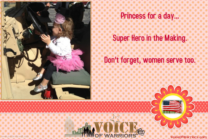 Copy of Military Princess | PosterMyWall