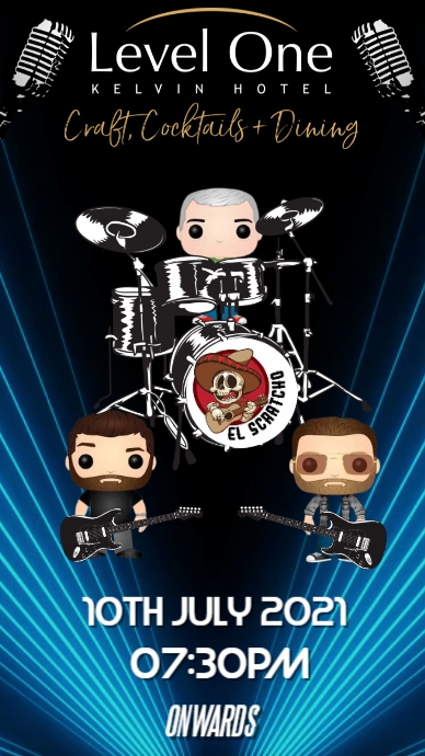 Copy of Live Stream Band | PosterMyWall