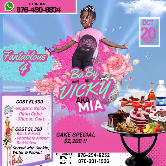 Barbie Rave Dance Party Display Template | PosterMyWall