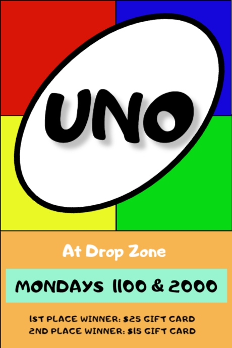 Uno Tournament | PosterMyWall