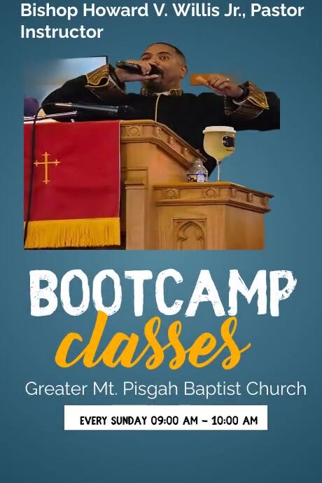 Bootcamp Classes Poster Template | PosterMyWall