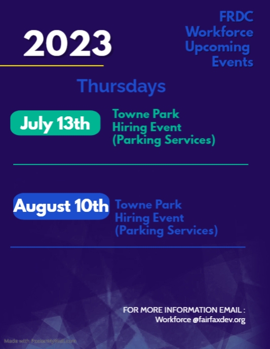 Upcoming Events | PosterMyWall