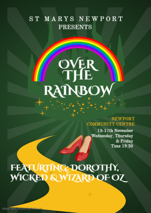 Wizard of Oz Theater Poster Template | PosterMyWall