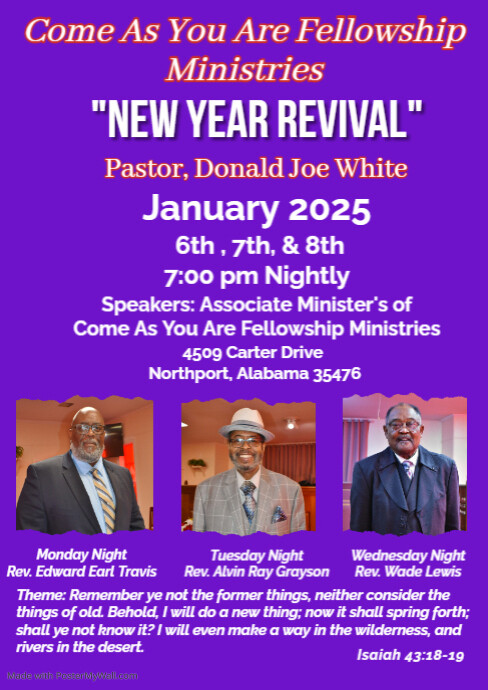 revival sunday | PosterMyWall