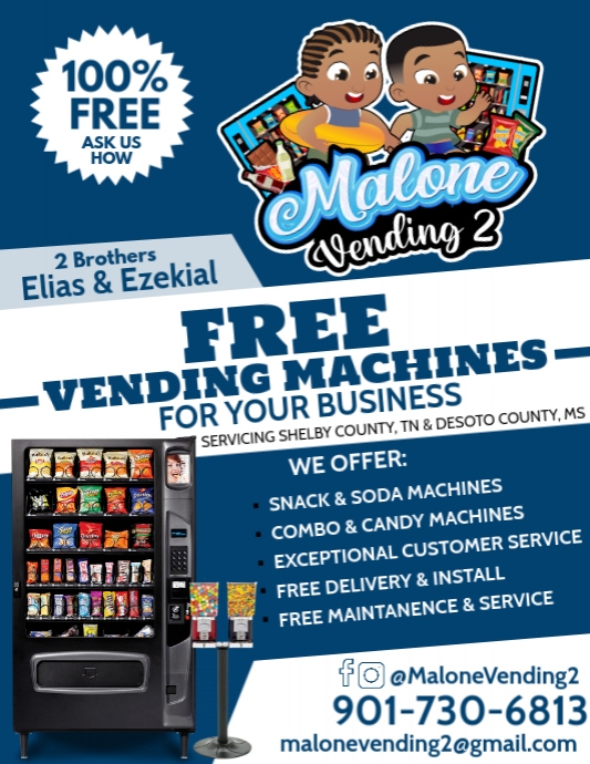 Copy of Malone Vending 2 flyer | PosterMyWall