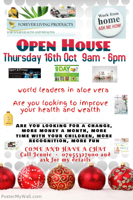 open house | PosterMyWall