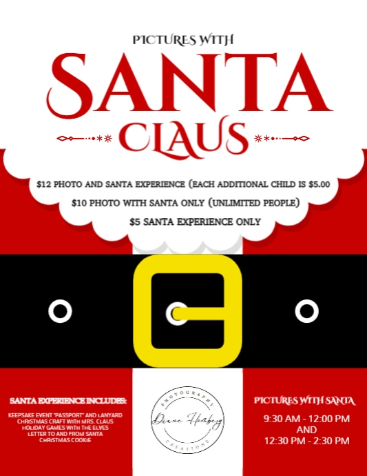 SANTA PARTY BANNER | PosterMyWall