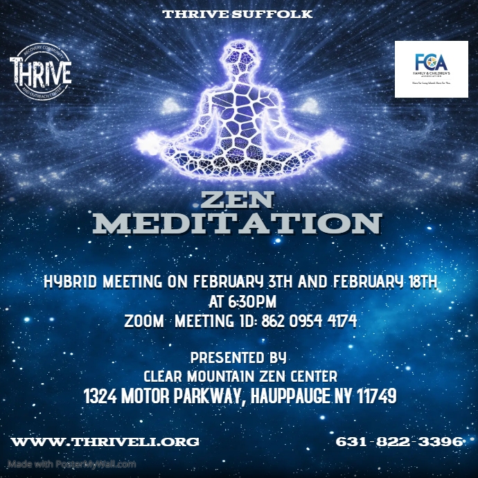 zen flyer JAN 2022 insta | PosterMyWall