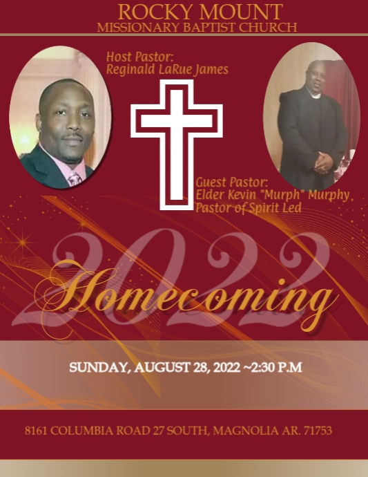 Church Homecoming | PosterMyWall