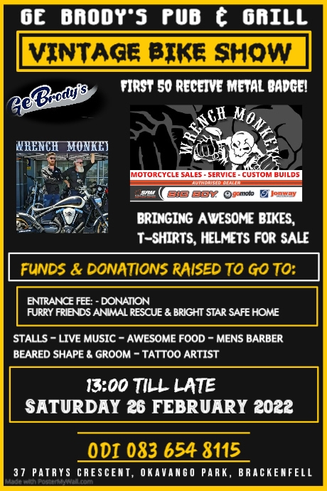 Copy of Classic Bike Show Poster | PosterMyWall