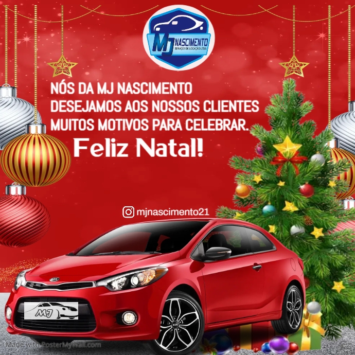 Copy of Cópia de Car Promo Flyers On Christmas | PosterMyWall