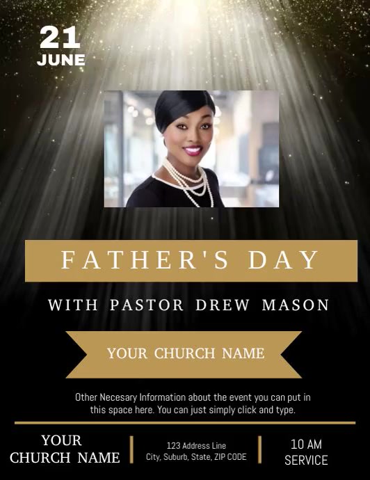 Church MEN'S Conference Service Event | PosterMyWall