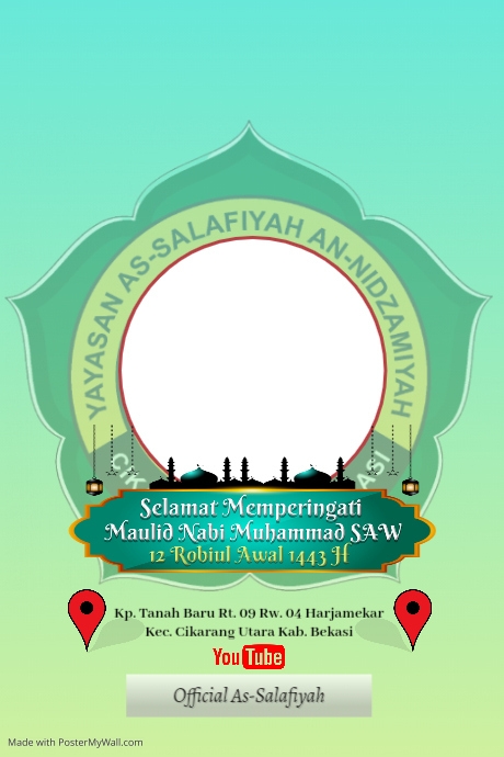 Copy of Salinan Salinan happy Eid milad un nabi | PosterMyWall