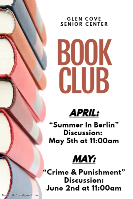 Book Club Flyer Design Template | PosterMyWall