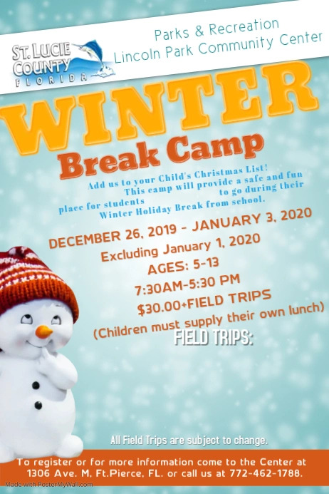 Copy of Sweet Kids Children Winter Party Fair Event Flyer Template ...