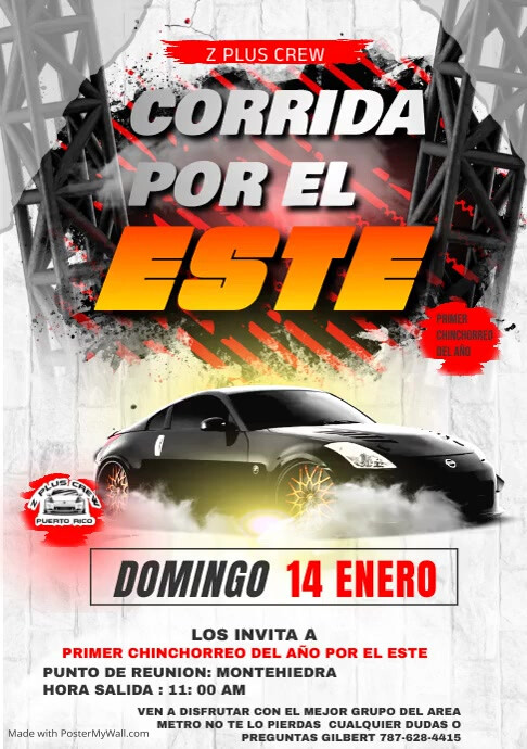 Auto Show Party | PosterMyWall