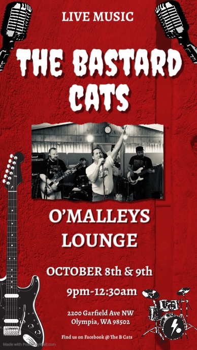 Copy of Copy of Live Stream Band | PosterMyWall