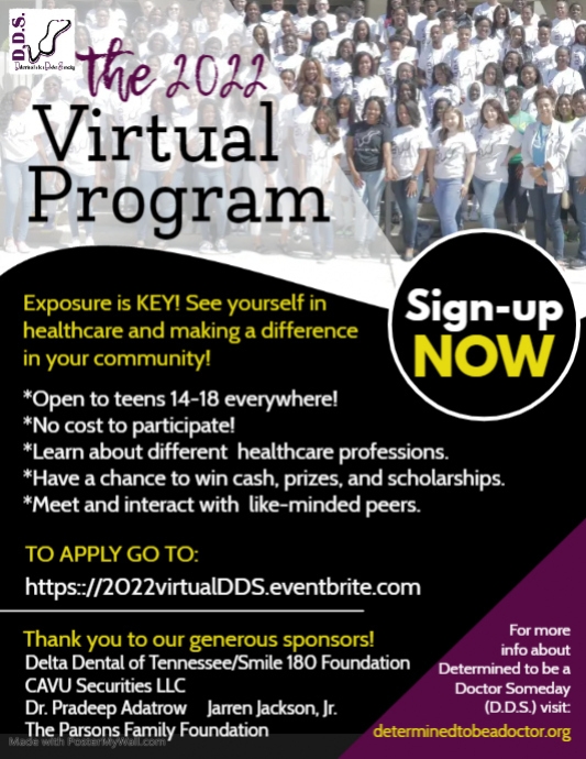 2022 Virtual Program Flyer | PosterMyWall