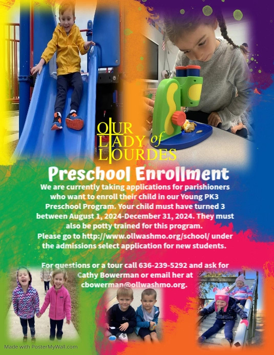 Copy of Preschool Enrollment Poster Template | PosterMyWall