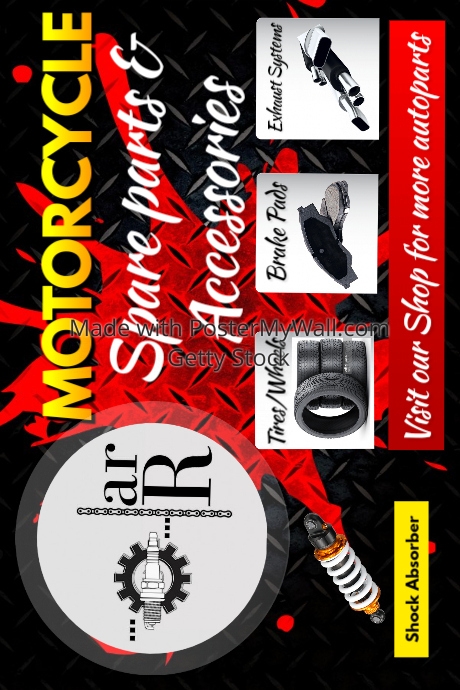 Copy of Auto Parts Extreme Sale Poster | PosterMyWall