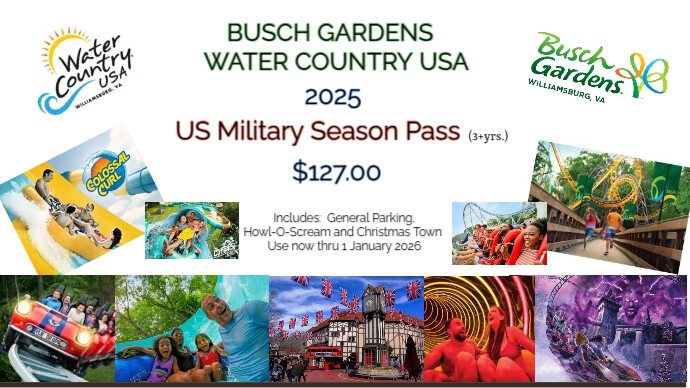 Busch Gardens Water Country USA | PosterMyWall