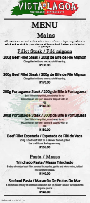 Marble Food Menu Flyer Templates (1) | PosterMyWall