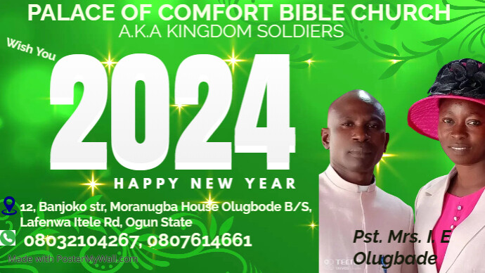 New Year 2024 Celebration ad | PosterMyWall