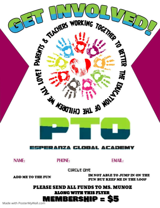 PTA Meeting Flyer | PosterMyWall