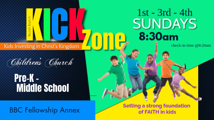 kids church (2) | PosterMyWall