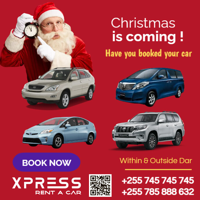 simple modern car rental advertis (2) | PosterMyWall