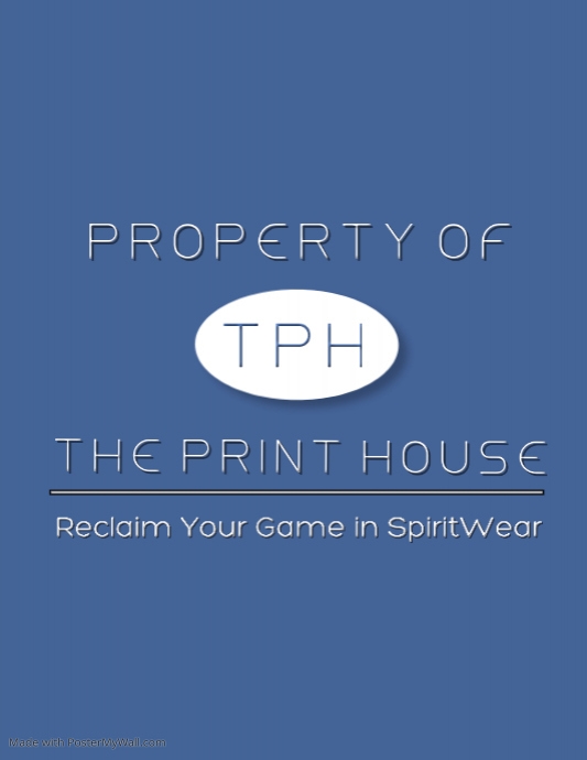 The print house logo | PosterMyWall