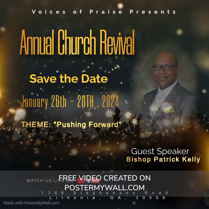 revival conference | PosterMyWall