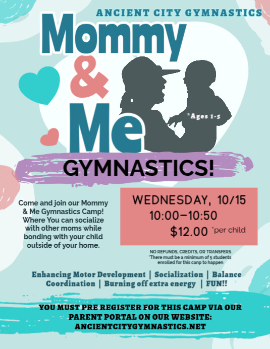 Mommy & Me Event Flyer | PosterMyWall
