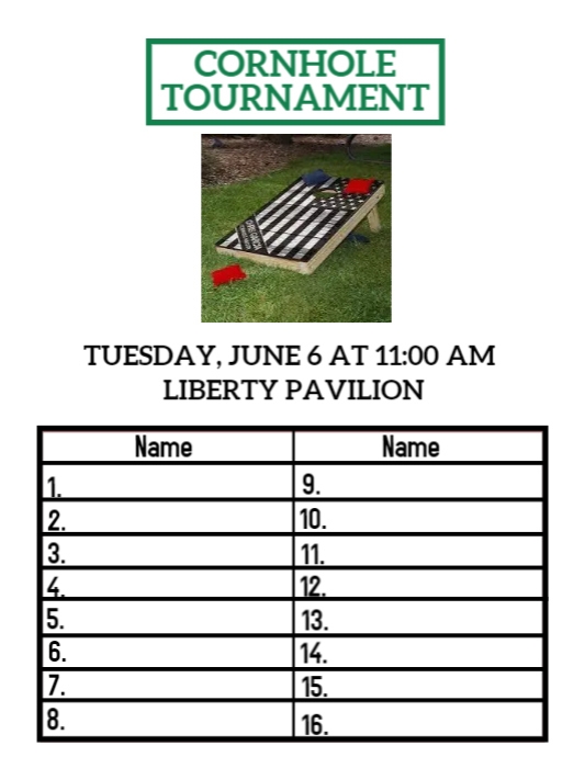 Cornhole Signup (2) | PosterMyWall