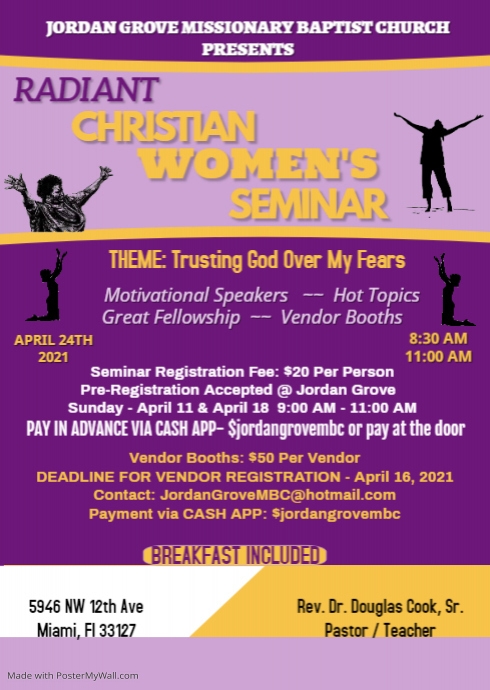 Copy of Christian men event flyer | PosterMyWall