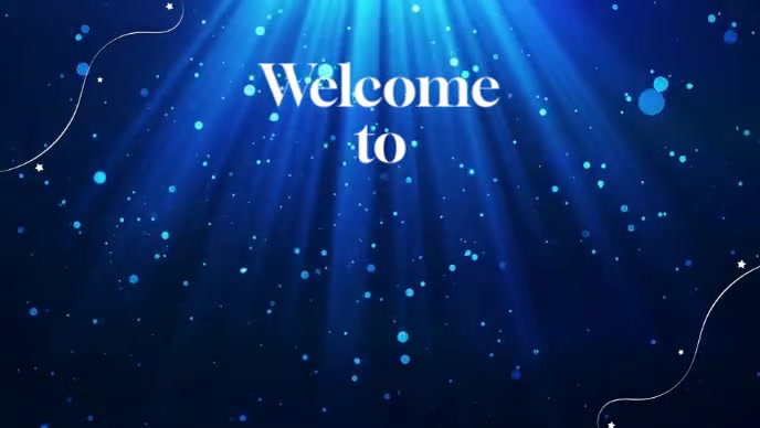 Welcome Intro Template | PosterMyWall