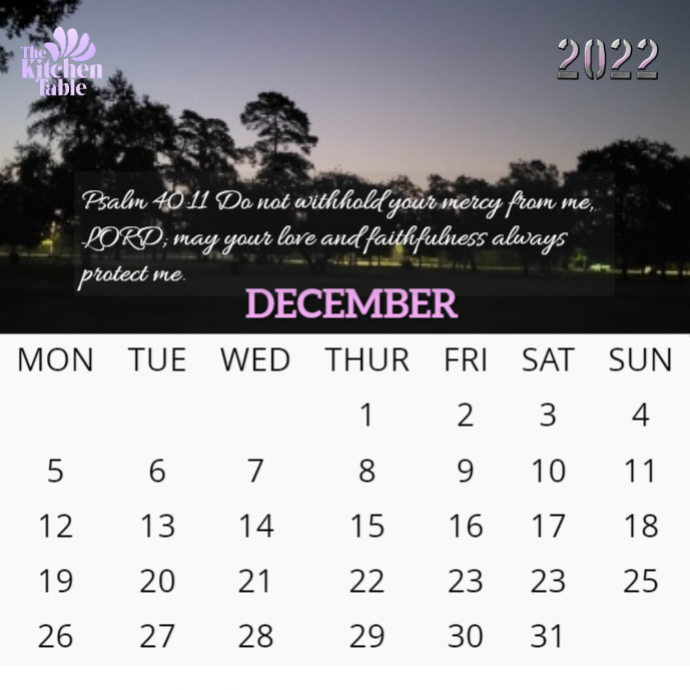 December 2022 Calendars | PosterMyWall