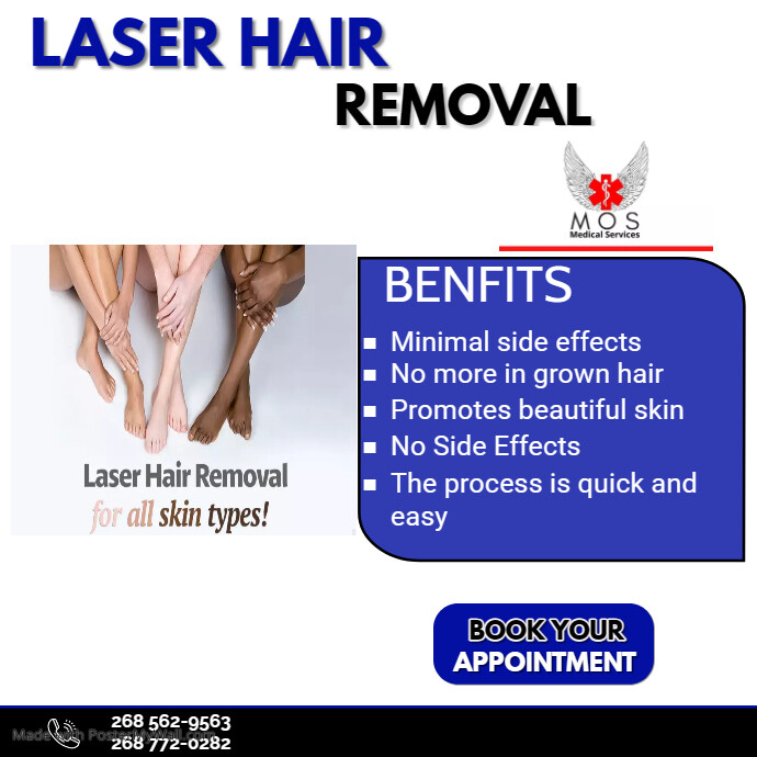 Copy of Laser Hair Removal Ads | PosterMyWall