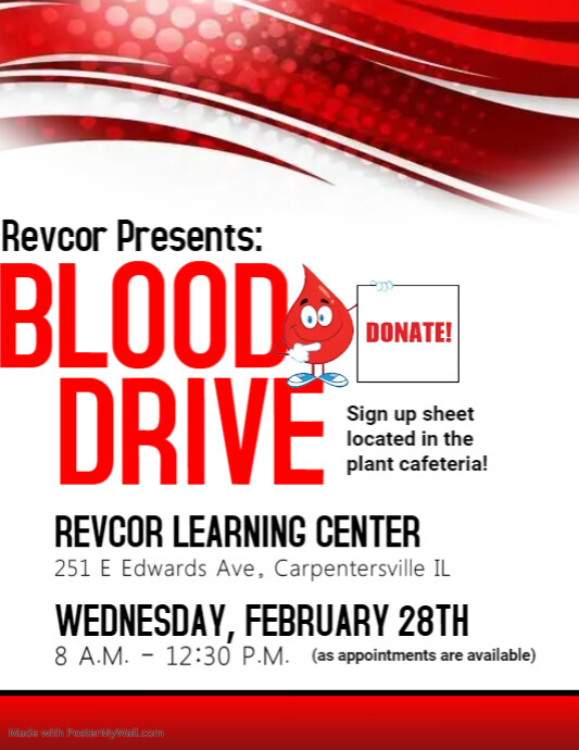 Blood Drive Flyer Template PosterMyWall blood-drive-flyer-template-postermywall