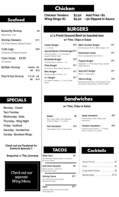 Copy of Restaurant Menu | PosterMyWall