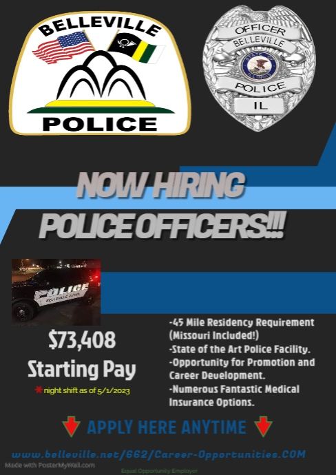 Police Recruitment Flyer Template (4) | PosterMyWall