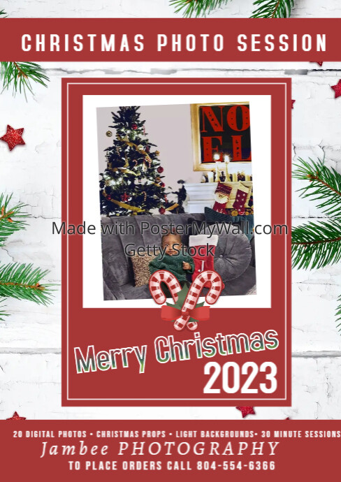 Christmas Session Photography | PosterMyWall