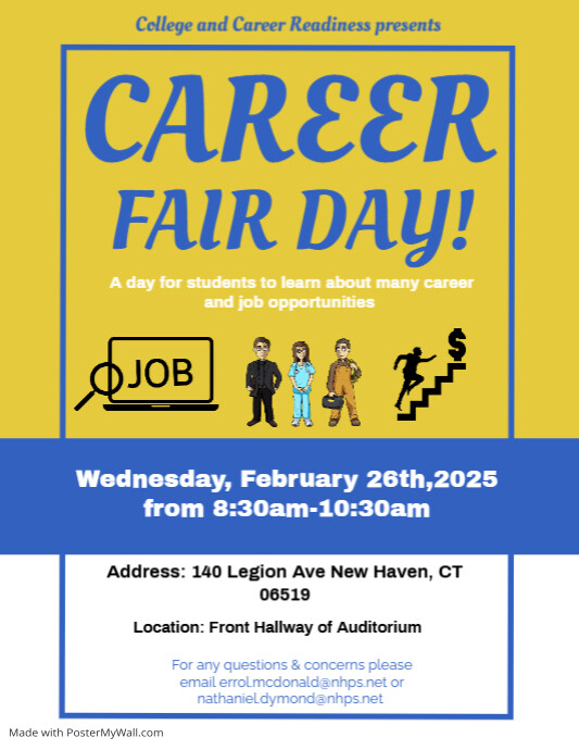 CAREER FAIR FLYER | PosterMyWall