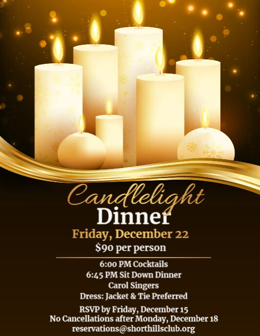 12-22-23-Candlelight_Dinner | PosterMyWall