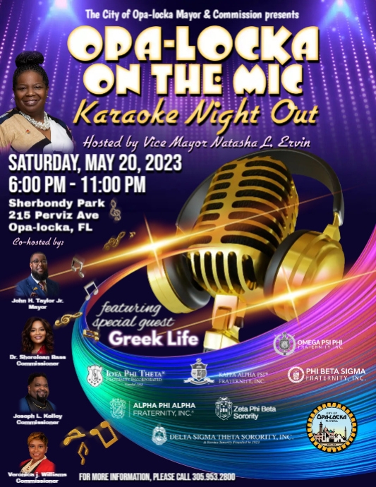 Karaoke contest template | PosterMyWall