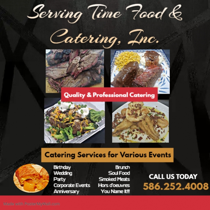 Copy of Food Catering Instagram Post | PosterMyWall