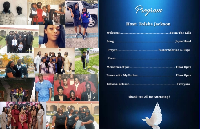 Copy of Inside of Memorial Program (1) | PosterMyWall